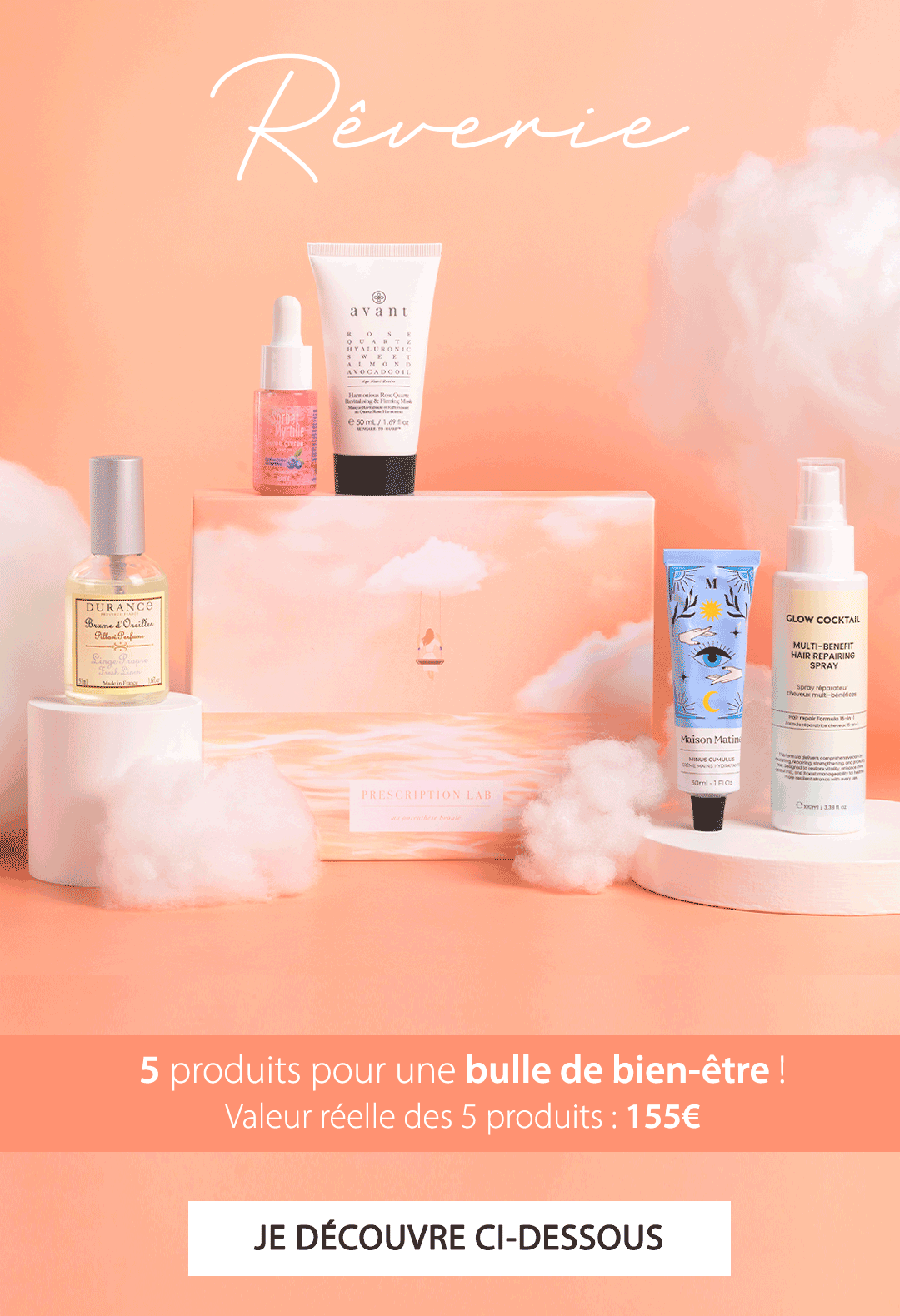 Box Beauté Rêverie - Novembre 2025 - Prescription Lab